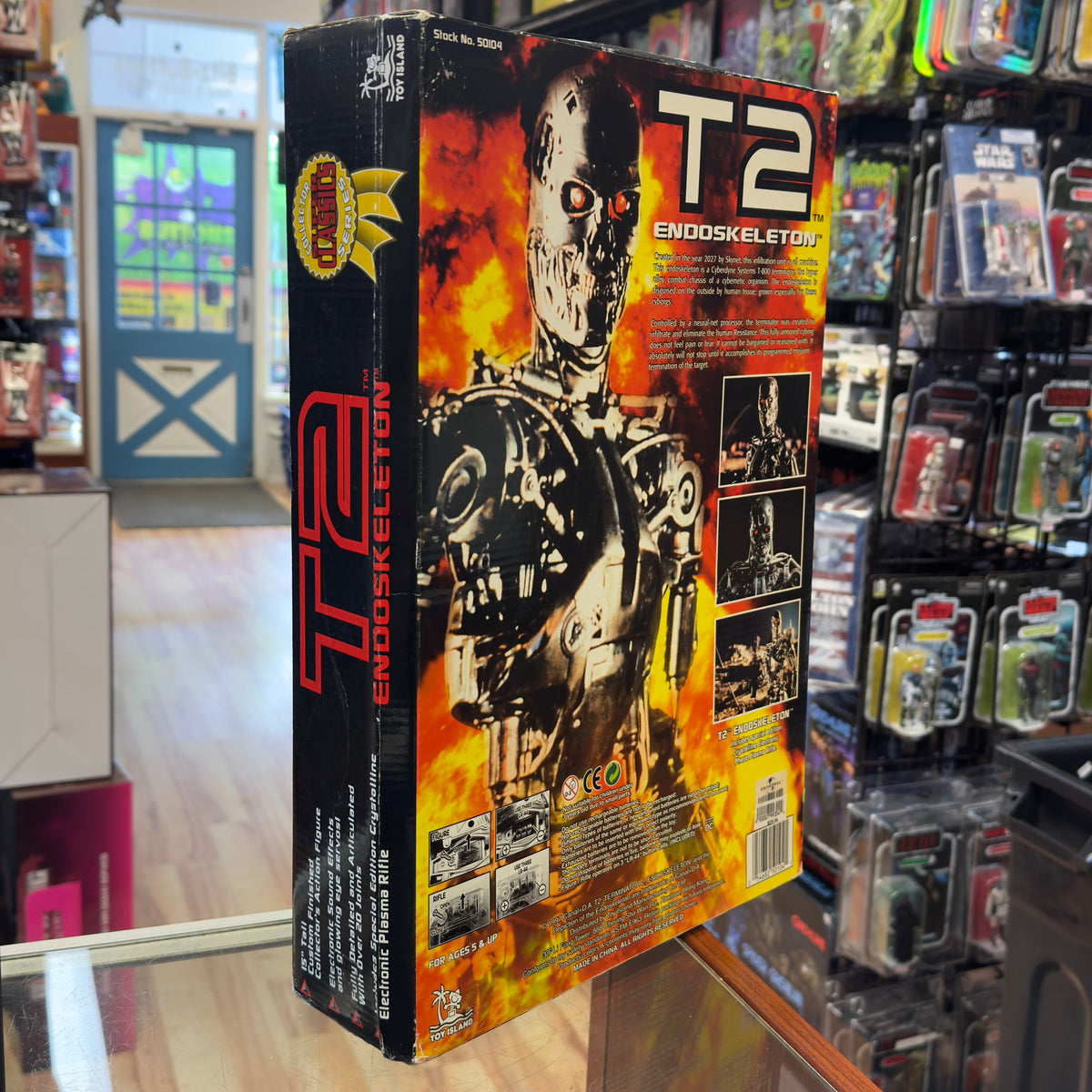 Terminator Endoskeleton 7324 (Terminator 2,Toy Island) Sealed| Bitz ...