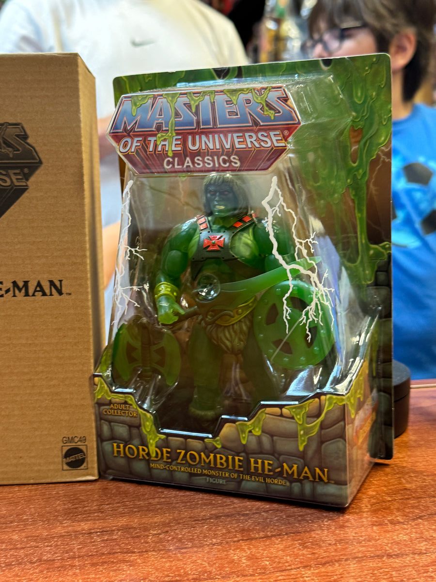 Zombie Slime Pit Heman with Shipper Power Con (MOTU Classics, Mattel ...
