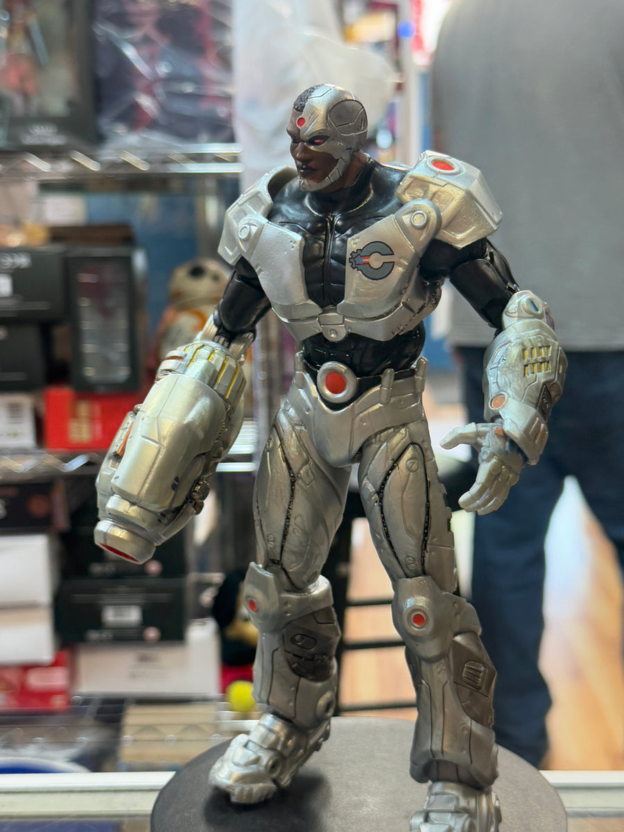 Flashpoint Cyborg (DC Multiverse, McFarlane) COMPLETE| Bitz & Buttons