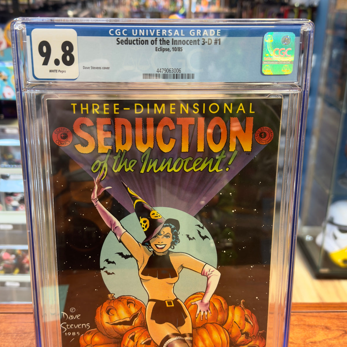 Seduction of the Innocent 3-D #1 (Eclipse Comics, Dave Stevens) **CGC ...