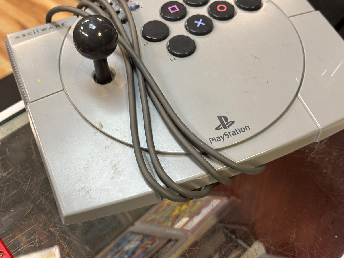Asciiware Ascii Joy Stick PS1 (Sony Playstation, Video Games)| Bitz ...