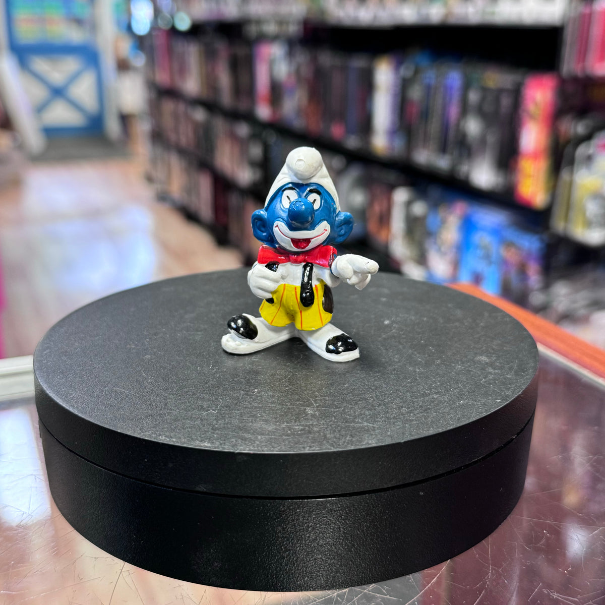 Clown Smurf Mini Figure 7791 (Vintage Smurfs, Schliech)| Bitz & Buttons