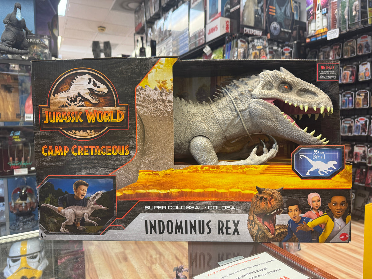 Indominus Rex Super Colossal (Jurassic World Camp Cretaceous, Mattel ...