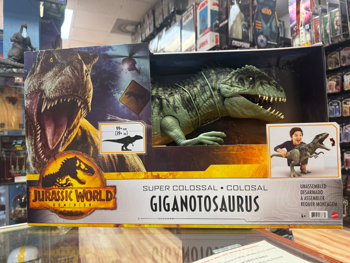 Giganotosaurus Super Colossal (Jurassic World Dominion, Mattel) NEW ...