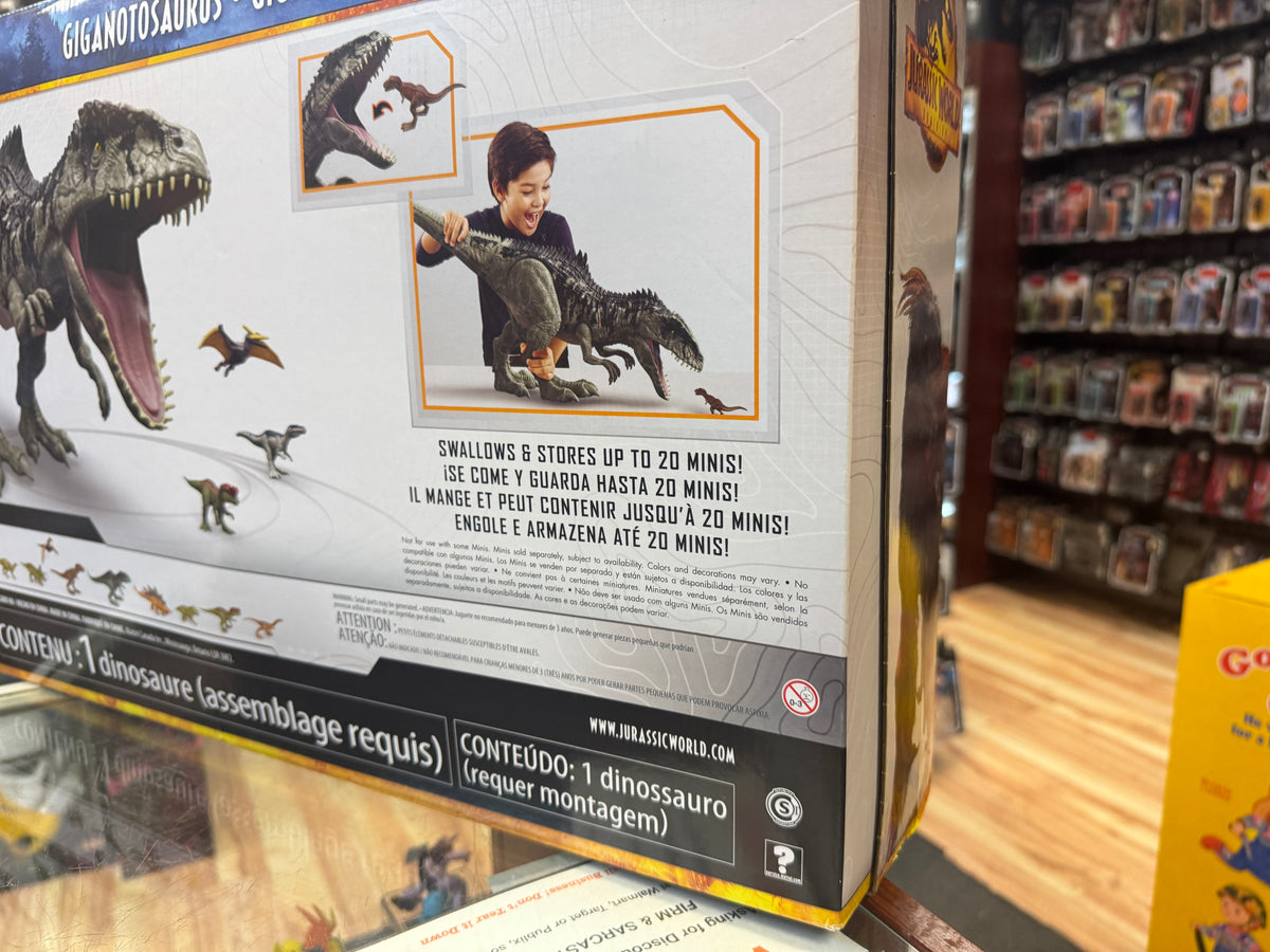 Giganotosaurus Super Colossal (Jurassic World Dominion, Mattel) NEW ...