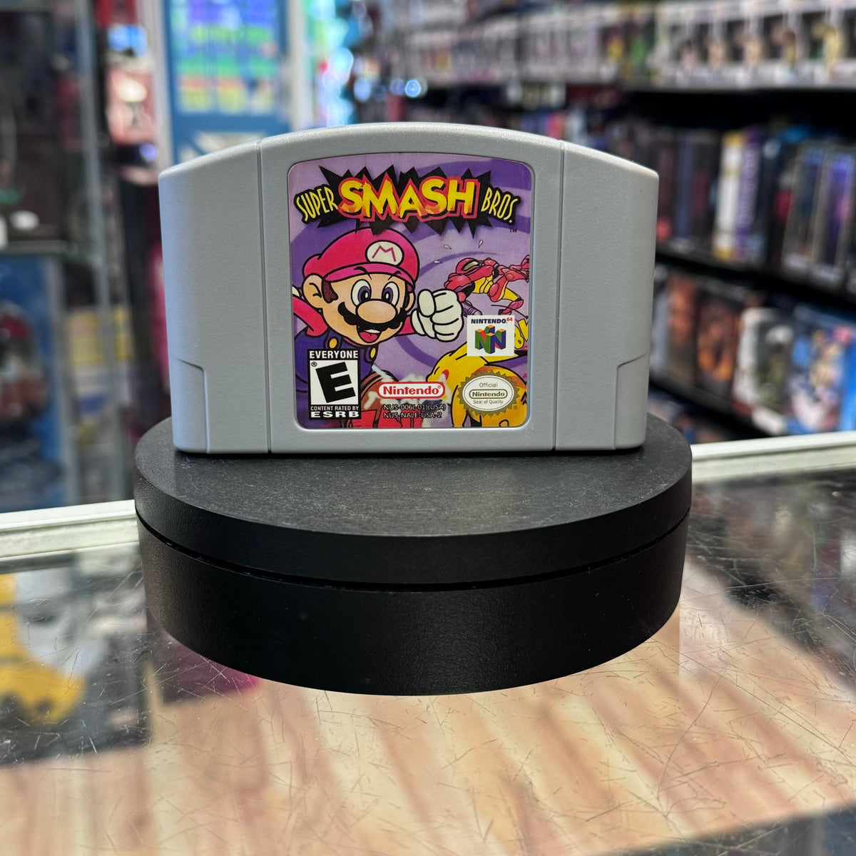 Super Smash Bros N64 7825 (Hal Laboratory, Nintendo) **TESTED**| Bitz ...
