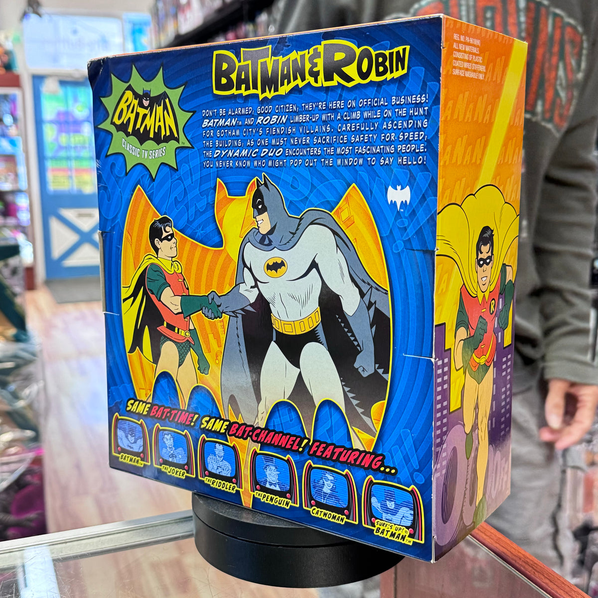 Batman & Robin Classic TV Series (Mattel, Batman 66) SEALED| Bitz & Buttons