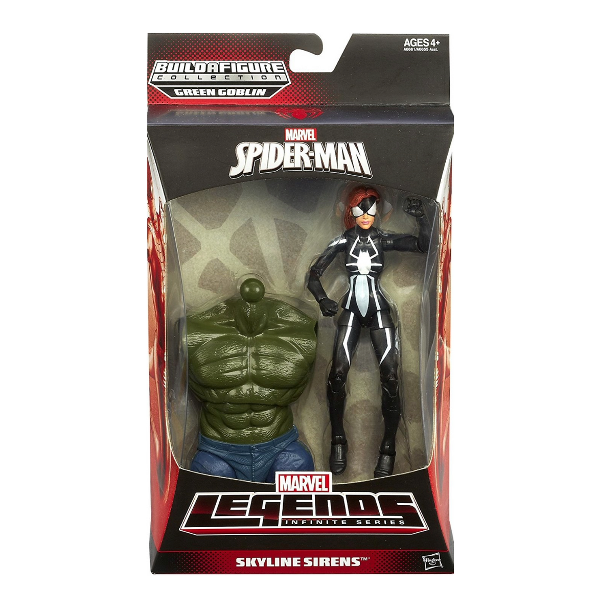 Spider Girl BAF Green Goblin (Marvel Legends, Hasbro)| Bitz & Buttons