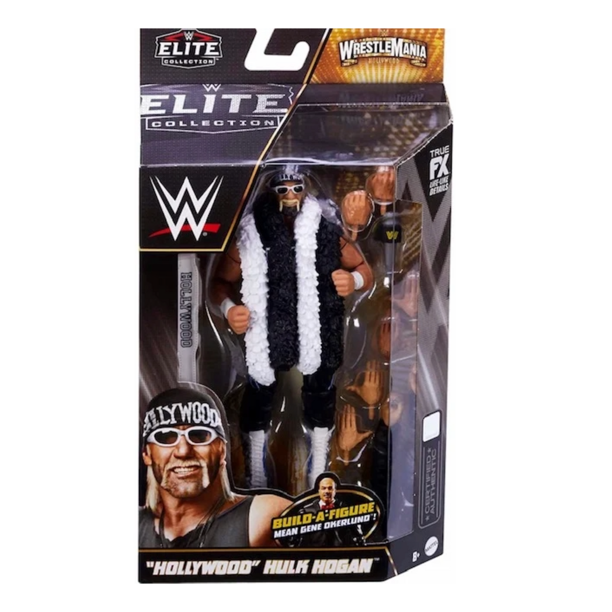 Hulk Hogan BAF Mean Gene (WWE Legends Elite, Mattel) NEW| Bitz & Buttons