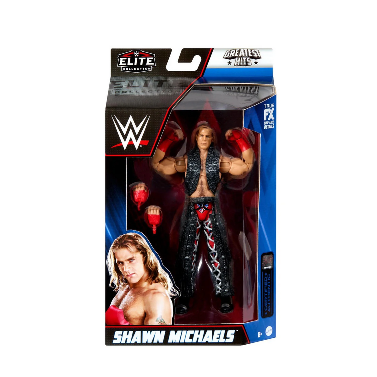 Shawn Michaels Greatest Hits HPC51 (WWE Elite, Mattel) NEW| Bitz & Buttons