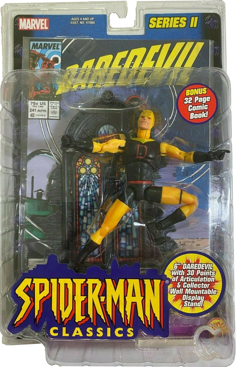 Daredevil Yellow Suit 5727 (Vintage ToyBiz, Spider-Man Classics)| Bitz ...