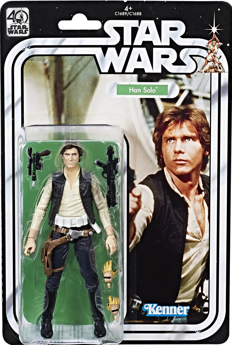 New Hope Han Solo (Star Wars, Black Series 40th Anniversary)| Bitz ...