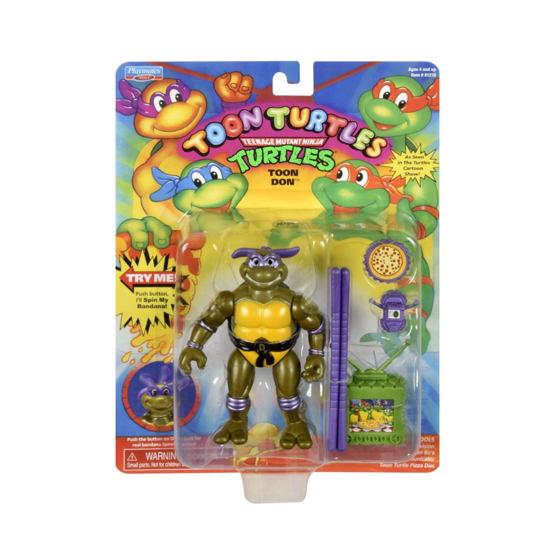 Toon Donatello Reissue (TMNT Ninja Turtles, Playmates) | Bitz & Buttons
