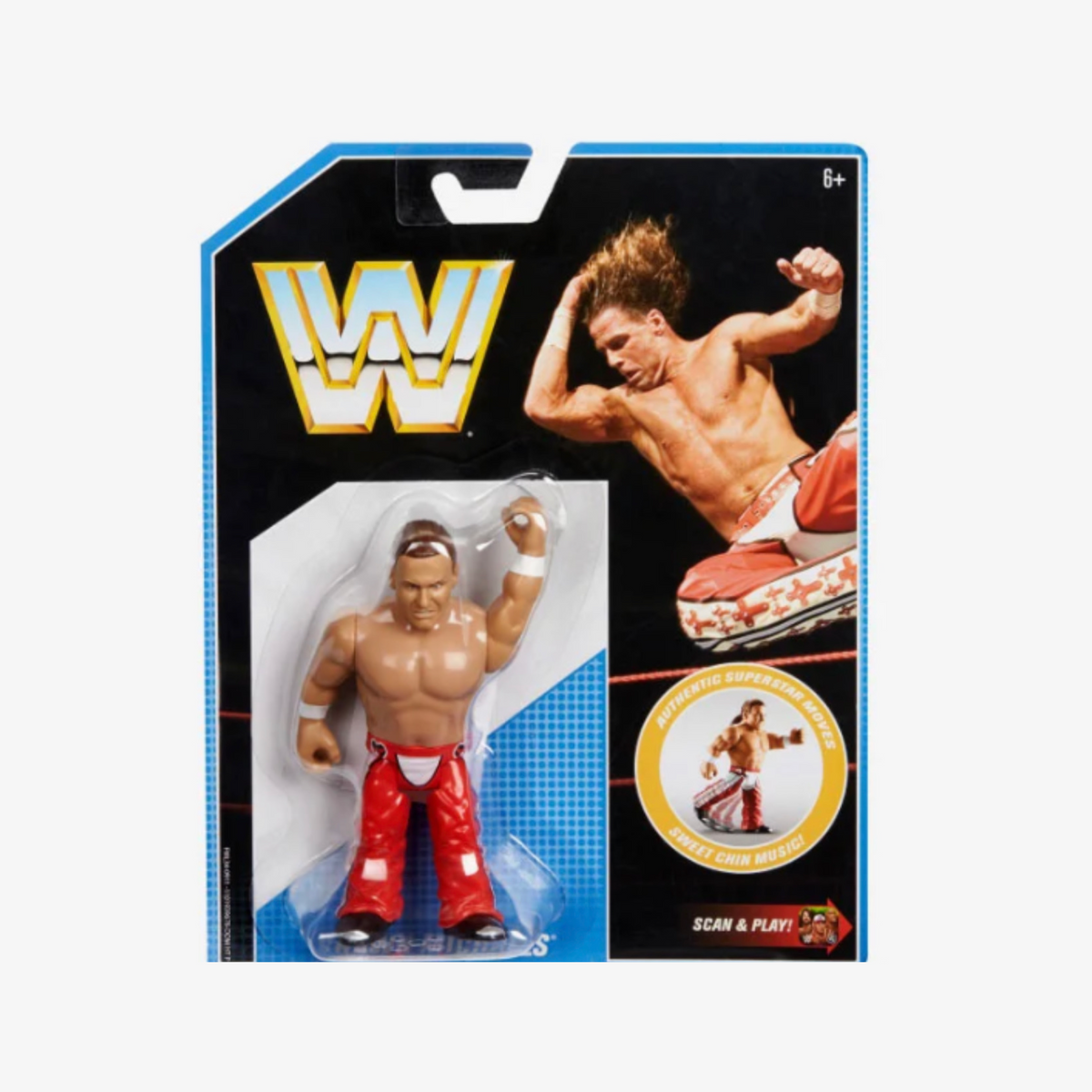 Shawn Michaels Series 7 (WWE Retro, Mattel)| Bitz & Buttons