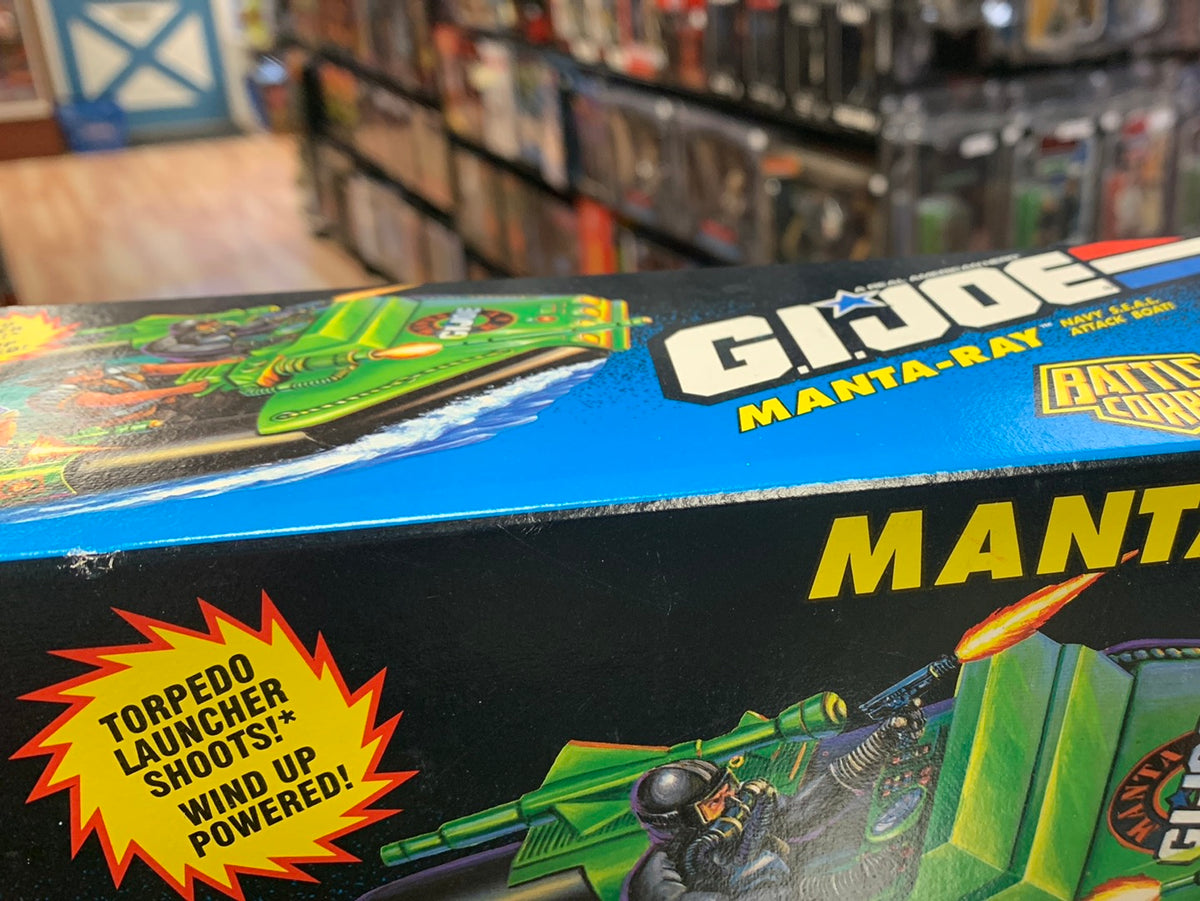 Battle Corps Manta Ray (Vintage GI Joe, Hasbro) Sealed| Bitz & Buttons