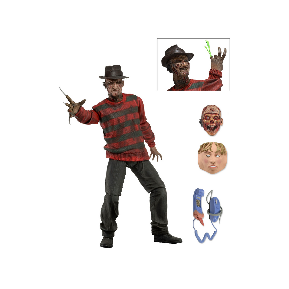 Ultimate Freddy Krueger (NECA, Nightmare on Elm Street)| Bitz & Buttons