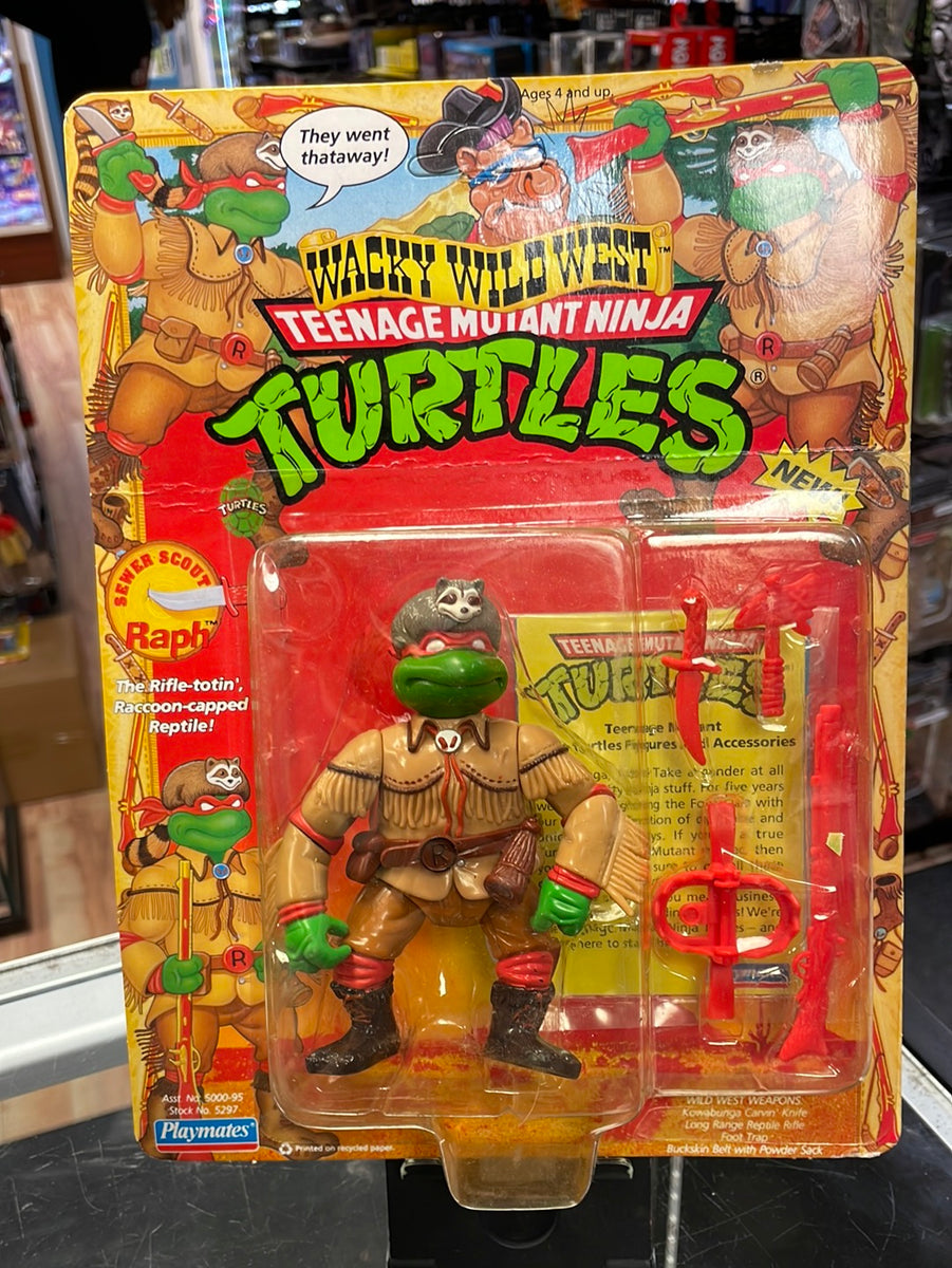 Sewer Scout Raphael (Vintage TMNT, Playmates) Sealed| Bitz & Buttons