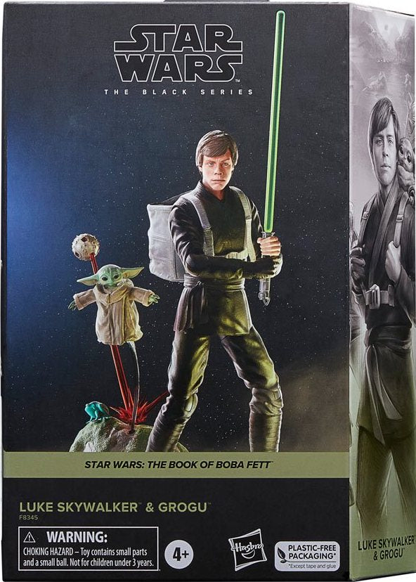 Luke Skywalker & Grogu (Star Wars Black Series, Hasbro) | Bitz & Buttons