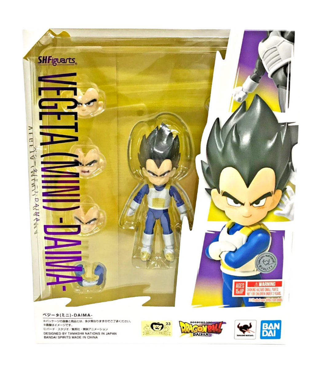 Vegeta Mini Daima (Bandai SH Figuarts, Dragon Ball)| Bitz & Buttons