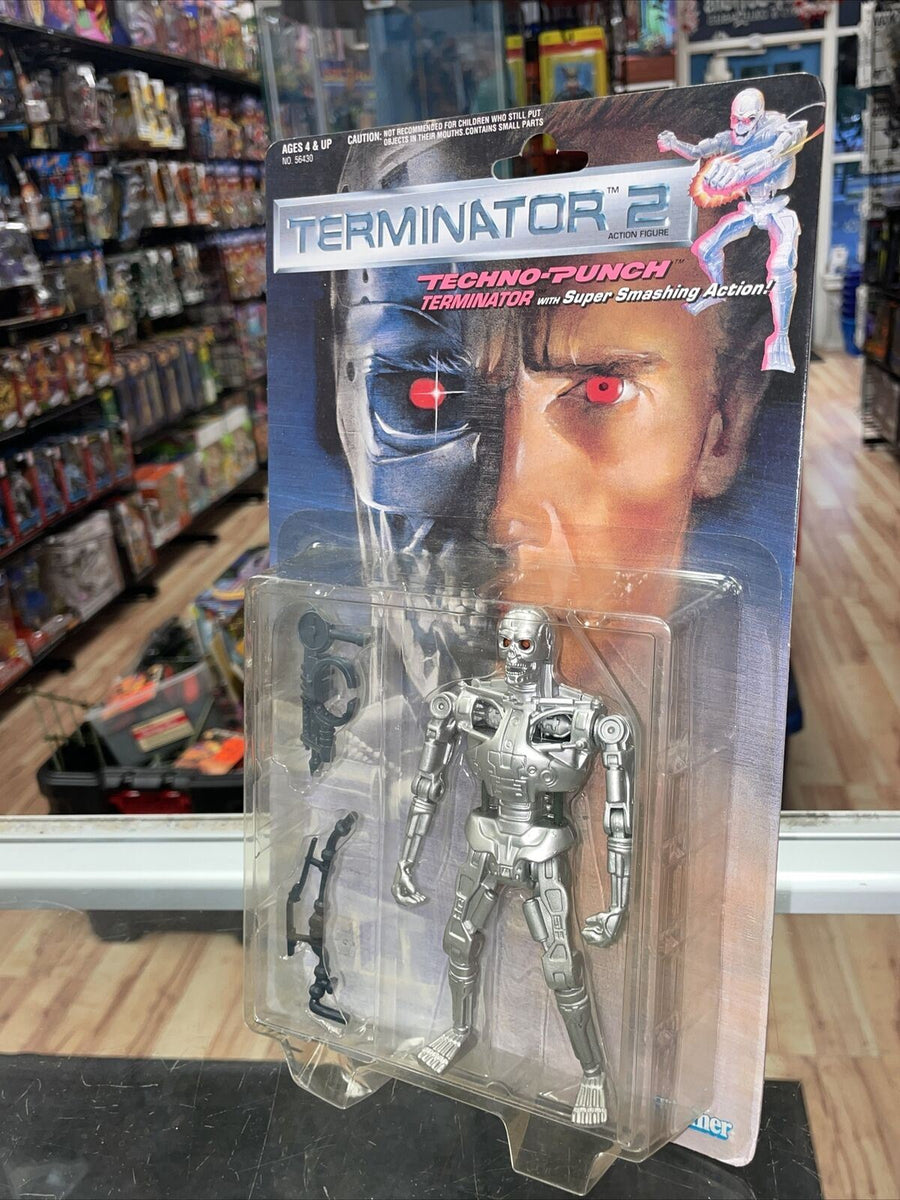 Techno Punch Terminator (Kenner, Vintage Terminator 2) Sealed New ...