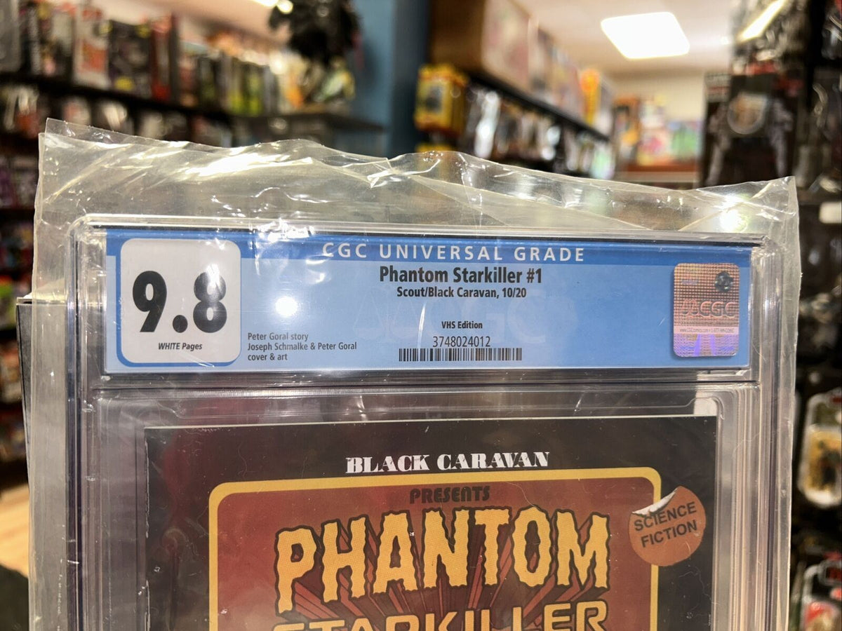 Phantom Star killer #1 (CGC 9.8 WHITE, Dark Horse Comics) VHS Edition ...