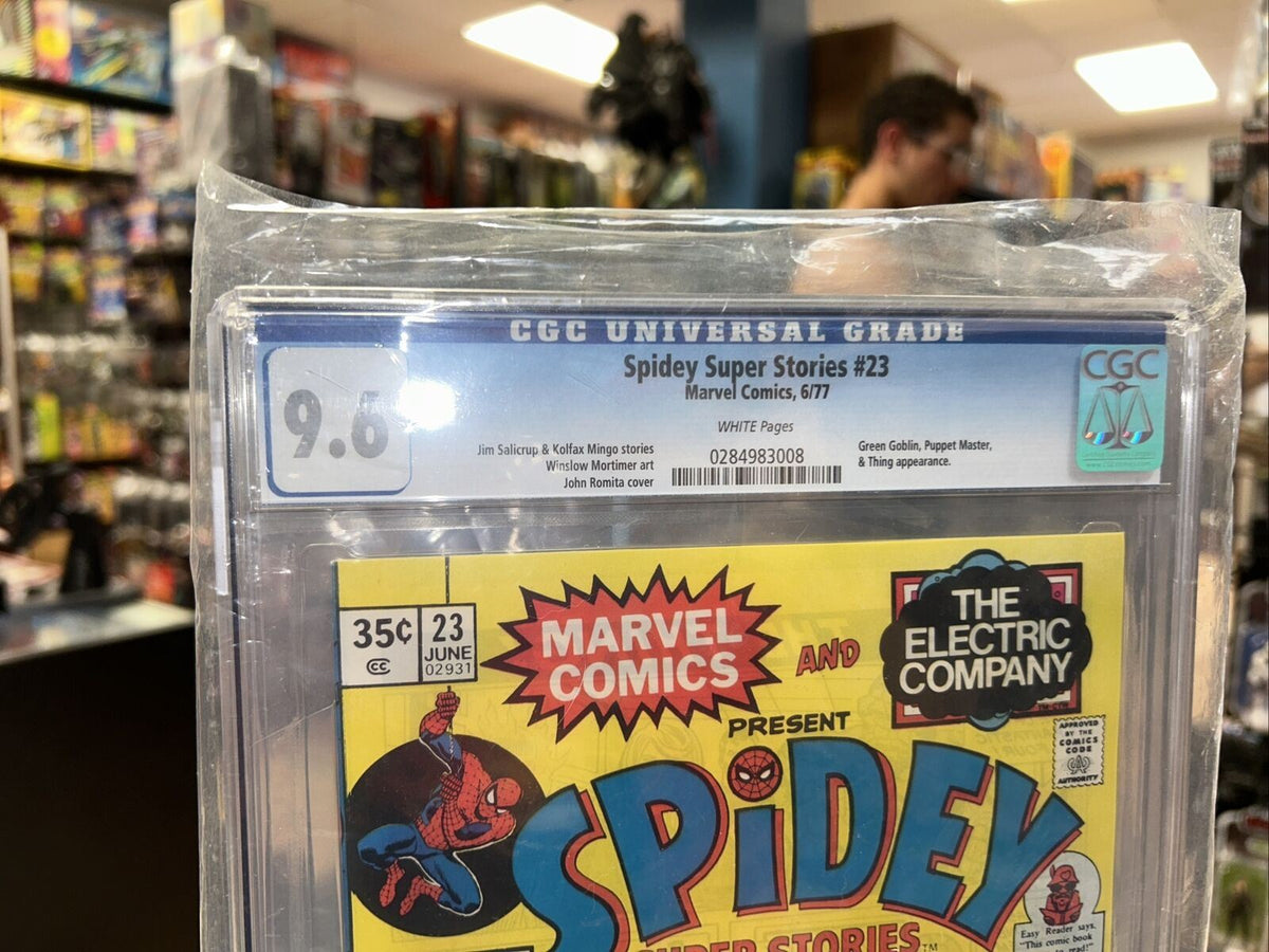 Spidey Super Stories #23 (CGC 9.6 WHITE, Marvel Comics) Green Goblin ...