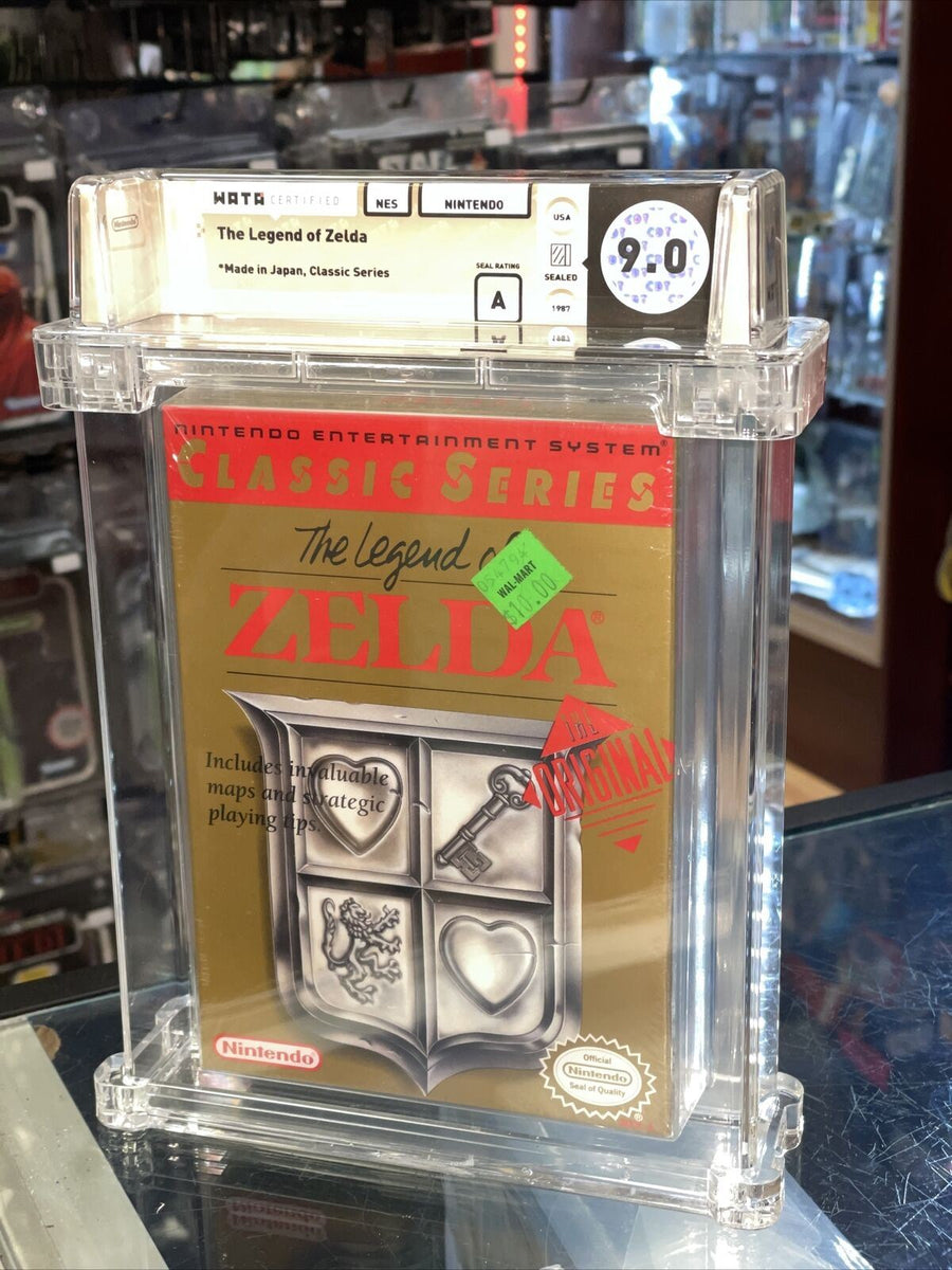The Legend of Zelda Classic Series (NES Nintendo, Sealed) **WATA Grade ...