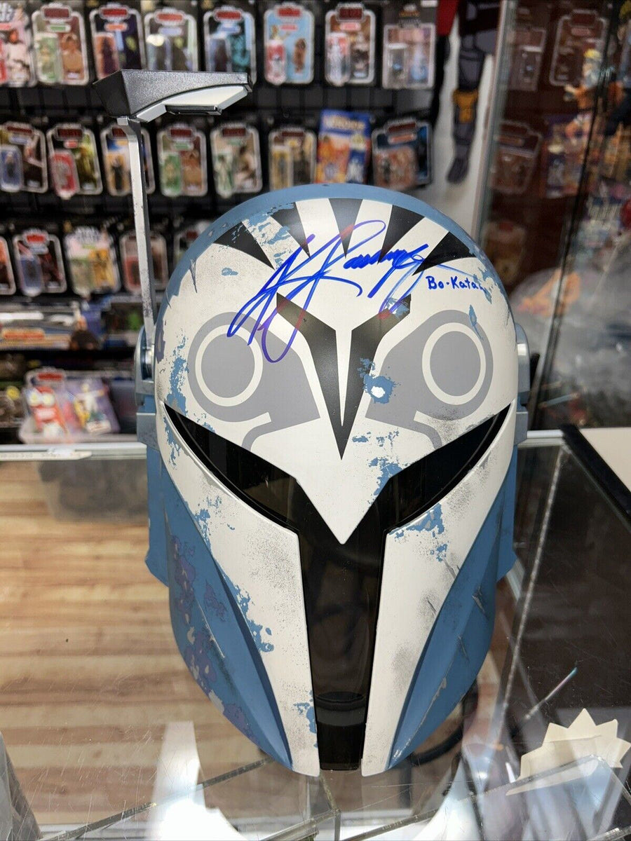 Bo-Katan black series helmet signed by Kate Sackhoff *JSA Authenticate ...