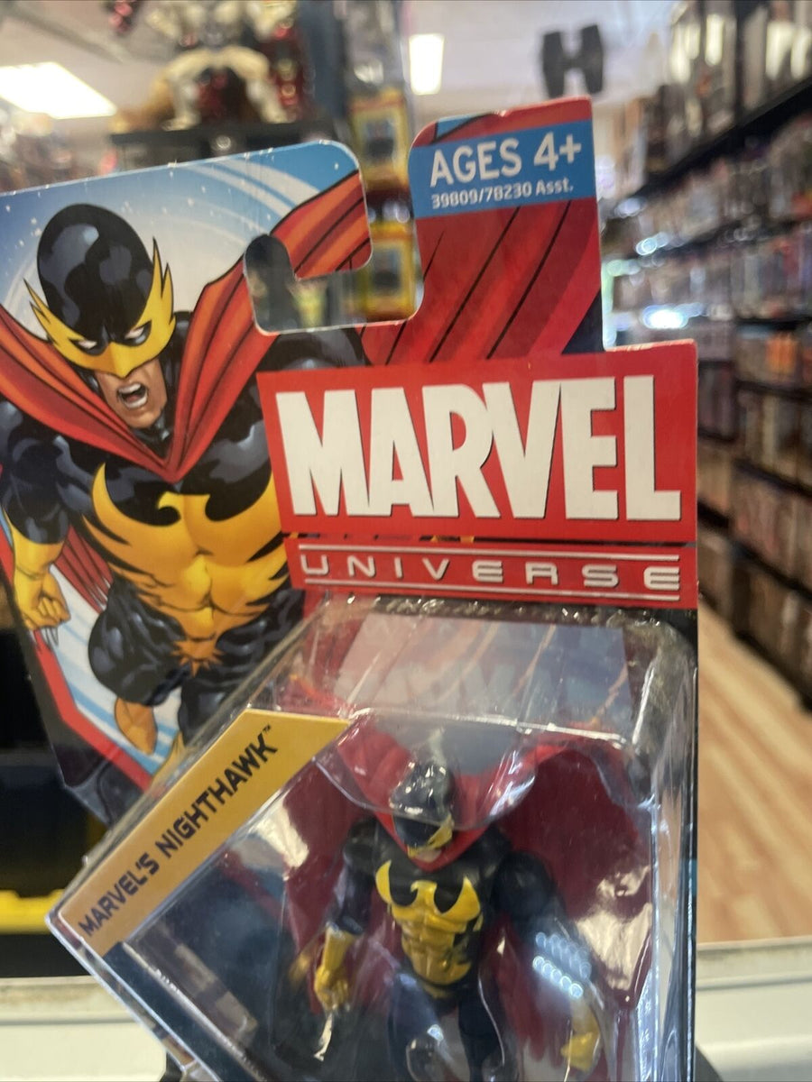 Nighthawk 3.75 Figure (Marvel Universe, Hasbro)| Bitz & Buttons