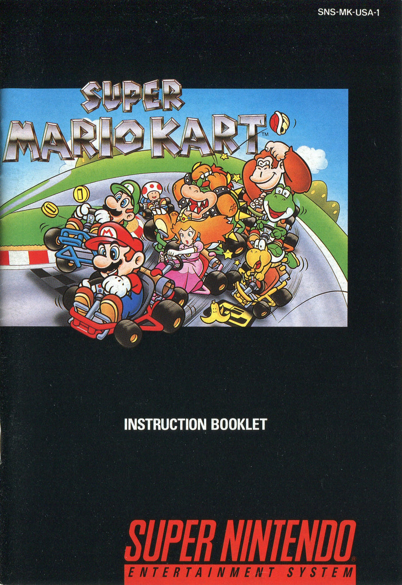 Super Mario Kart (Manual Only, SNES)| Bitz & Buttons