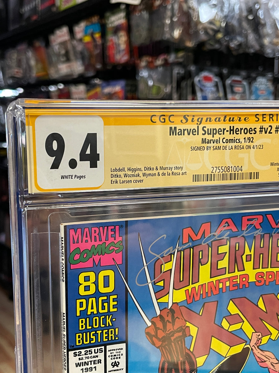 Marvel Winter Special 1991 (CGC 9.4 Signature Series, 1st Squirrel Gir ...