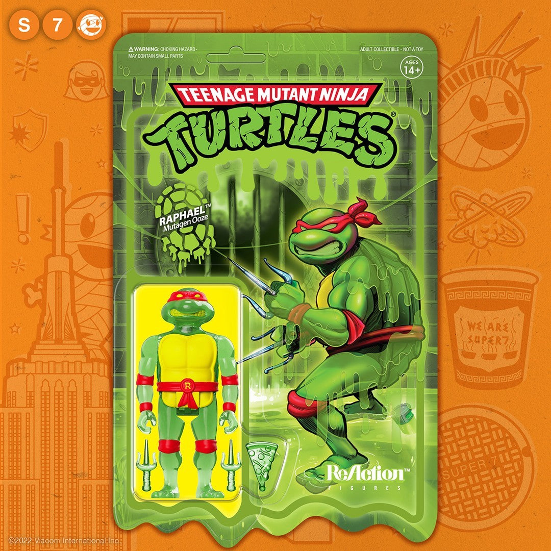 Mutagen Raphael NYCC 2022 (Super 7, TMNT) | Bitz & Buttons